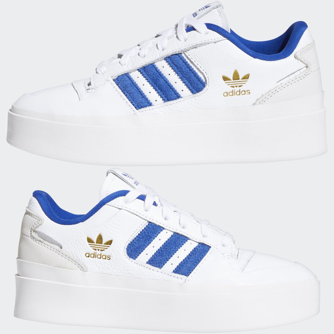 adidas Forum Bonega Cloud White / Royal Blue / Gold Metallic (GX4414)
