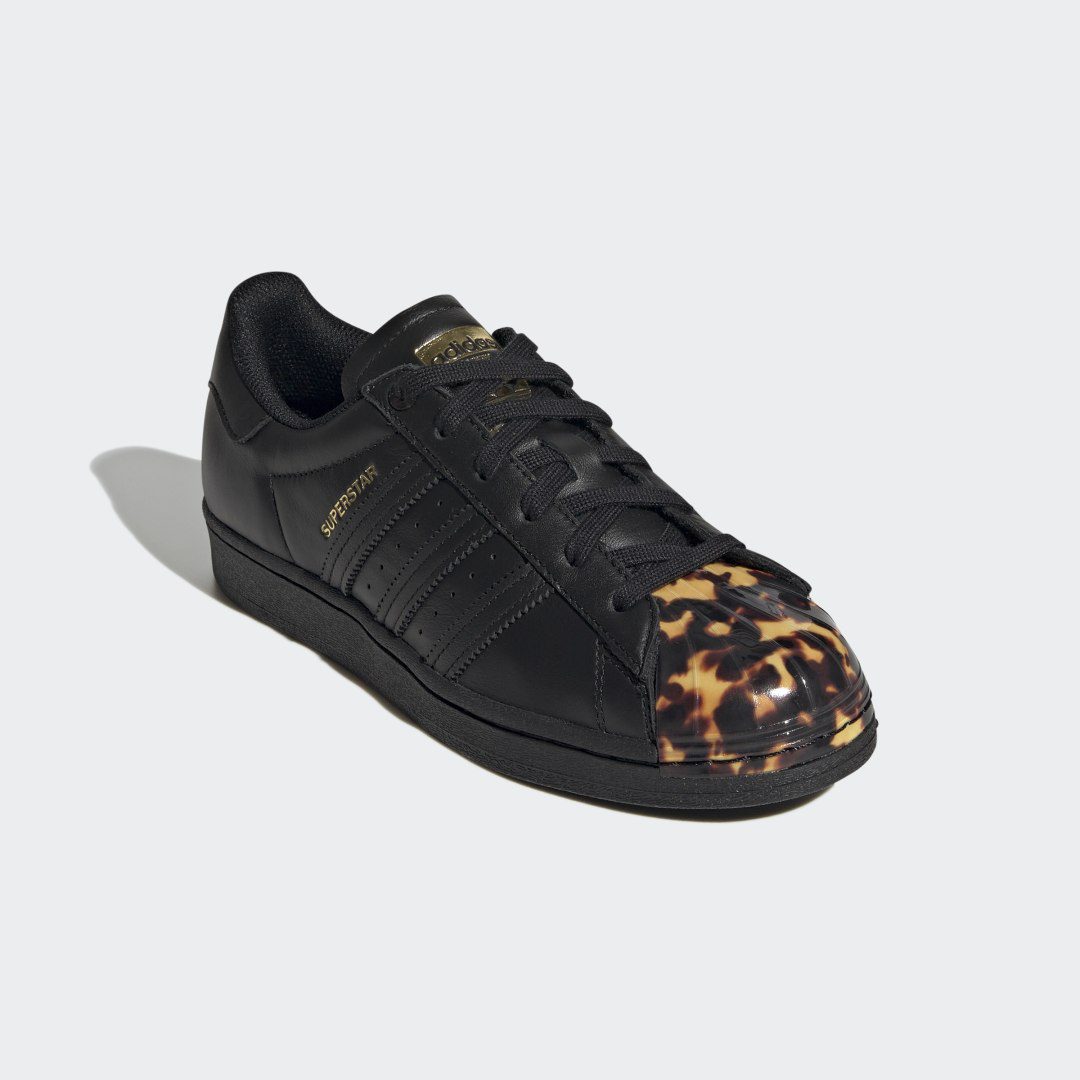 adidas Superstar Core Black / Clear Sky / Gold Metallic (GY1031)