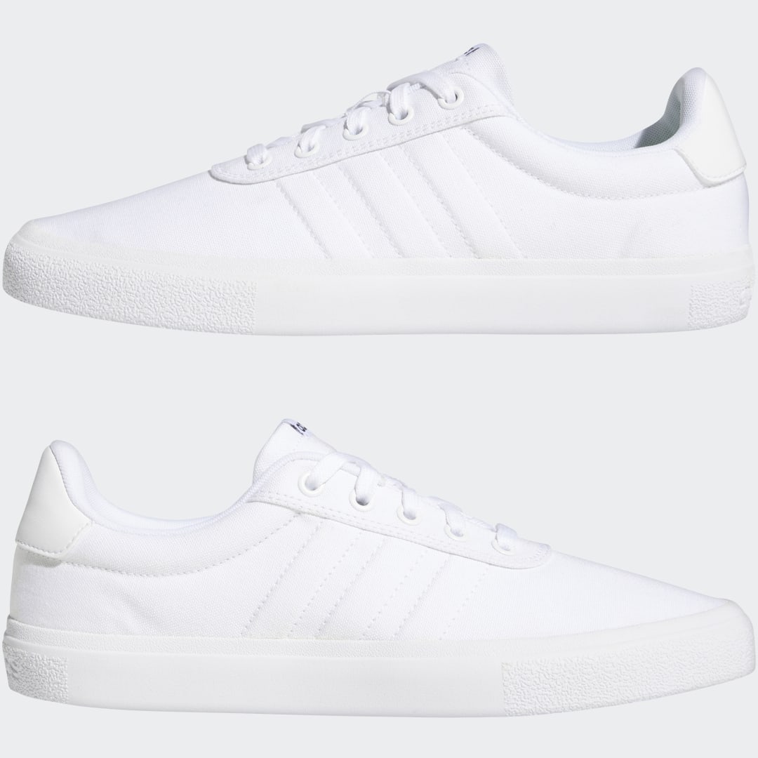 adidas Vulc Raid3r Skateboarding Cloud White / Cloud White / Core Black ...