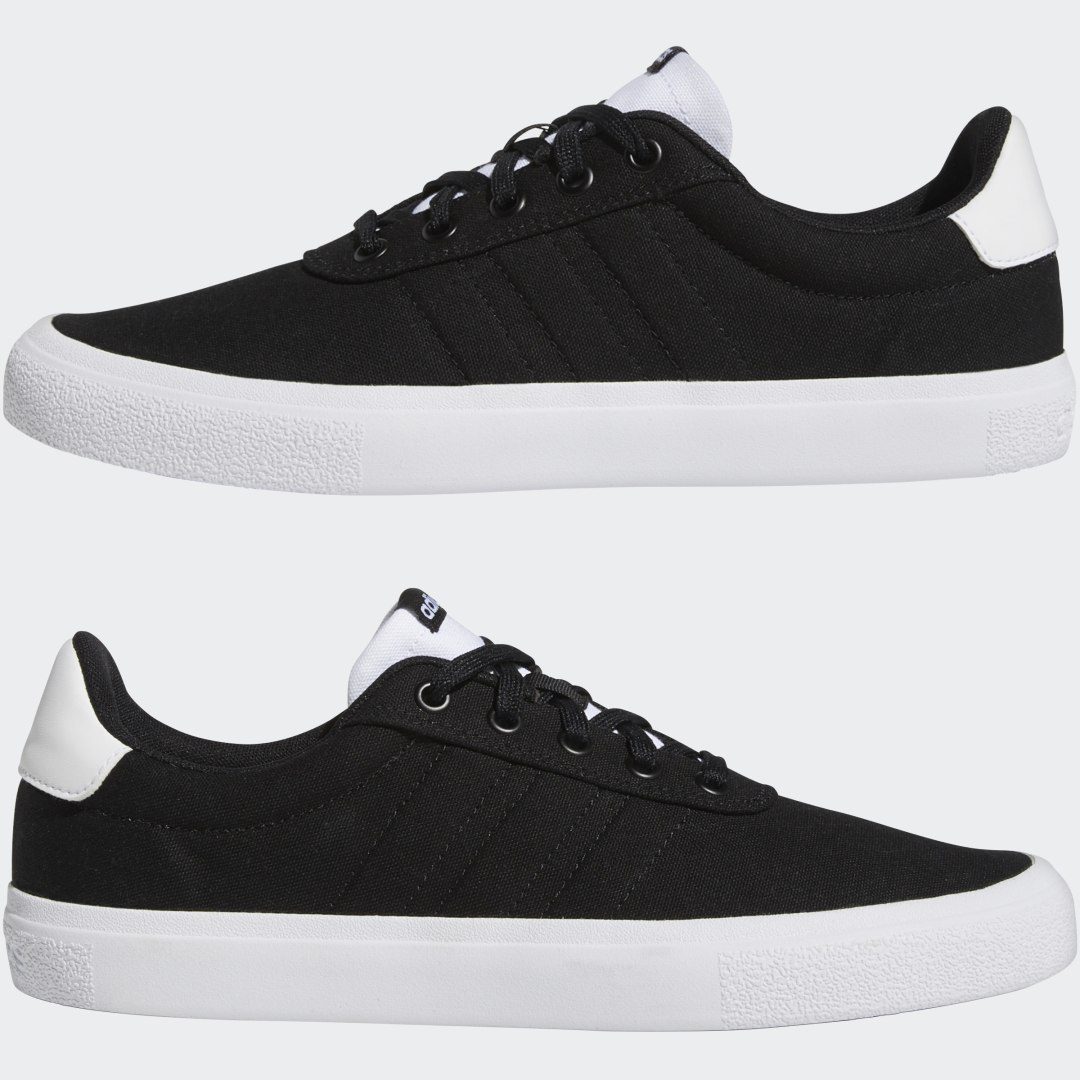 adidas Vulc Raid3r Skateboarding Core Black / Core Black / Cloud White ...