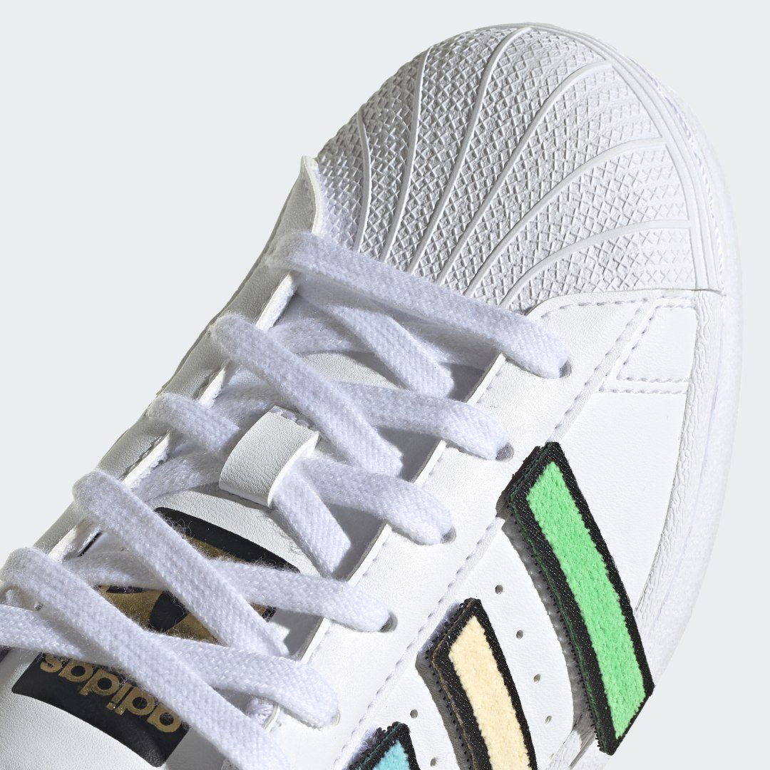 adidas Superstar Cloud White / Core Black / Gold Metallic (Q47342)