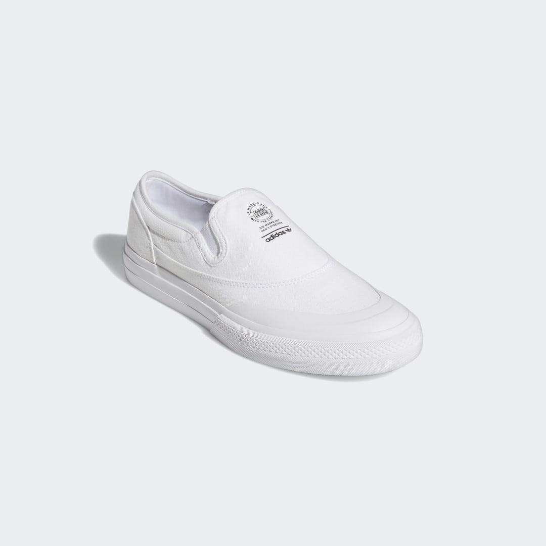 adidas Nizza RF Slip Cloud White / Cloud White / Core Black (S23725)