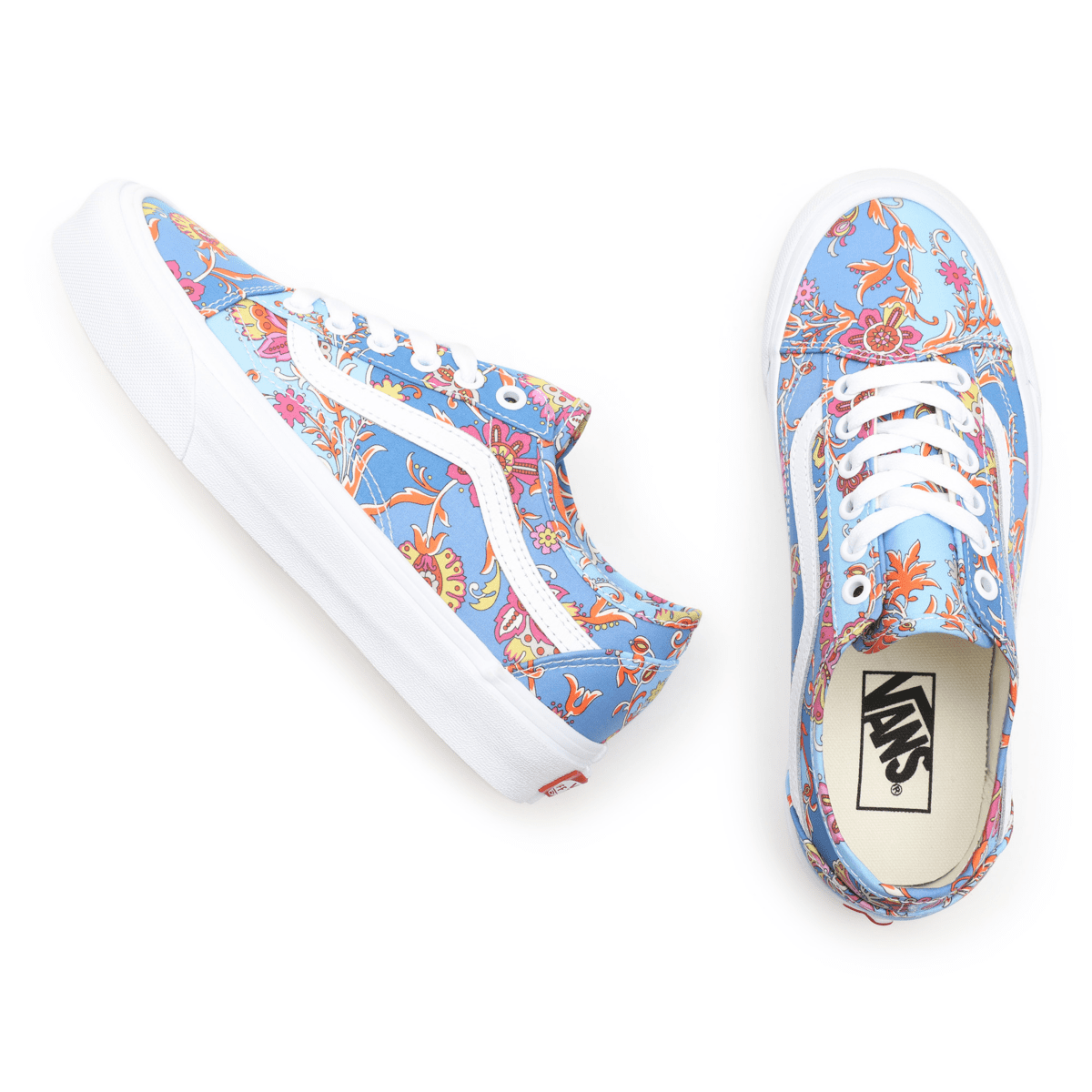 VANS Vans Made With Liberty Fabric Old Skool Tapered Blauw (VN0A54F44TV)