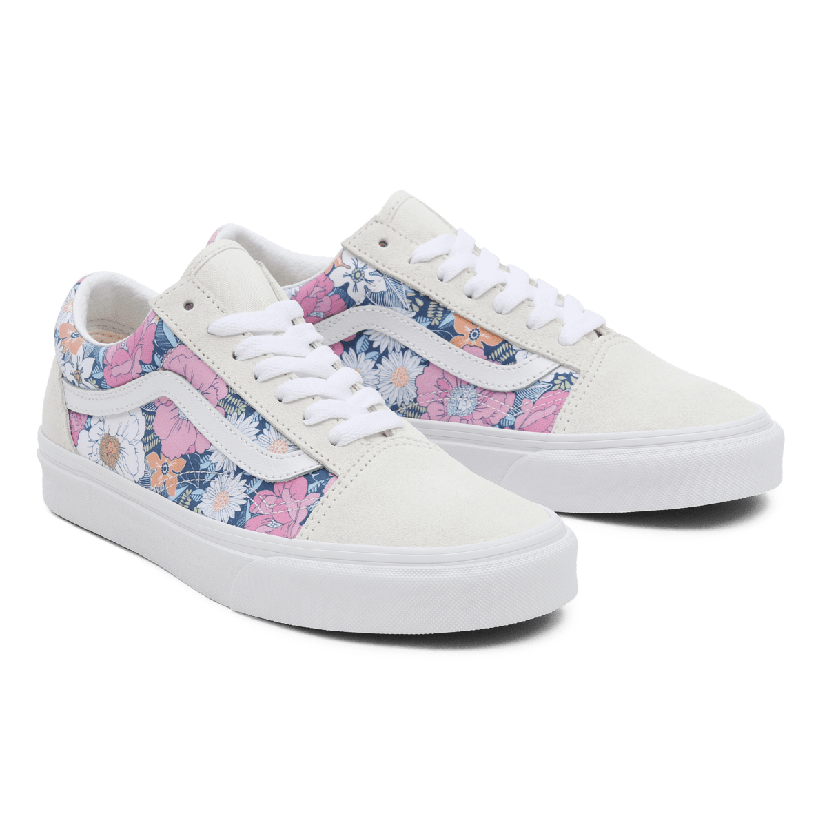 VANS Retro Floral Old Skool Roze (VN0A5KRFB0G)