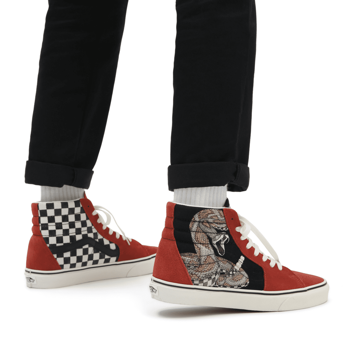 VANS Desert Sk8-hi Rood (VN0A7Q5NB6K)