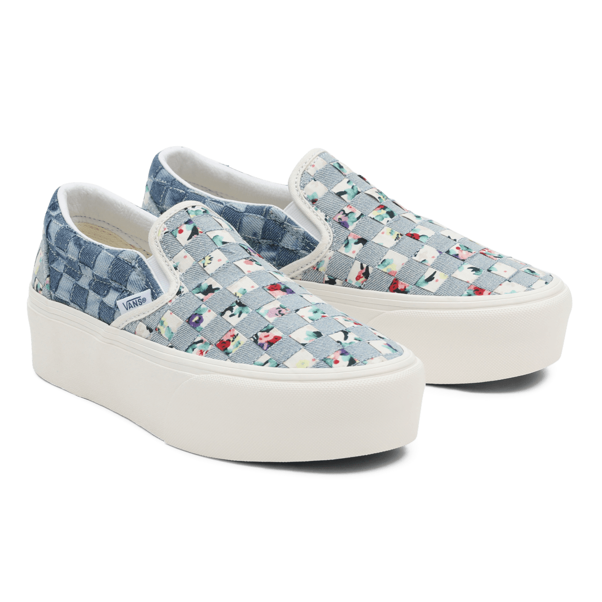 VANS Geweven Classic Stackform Slip-on Multicolour (VN0A7Q5RB12)