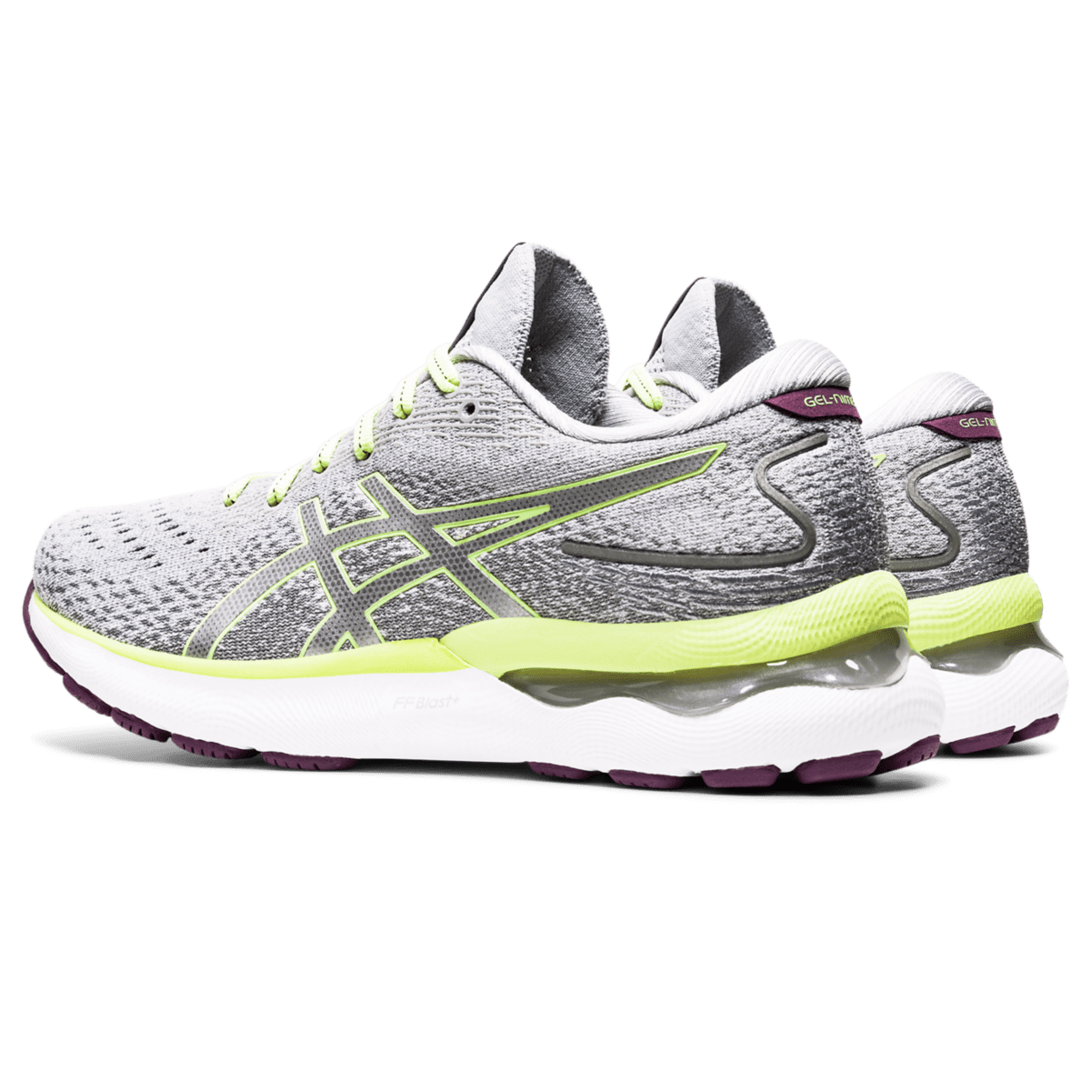 Asics Gel-nimbus 24 Piedmont Grey/Lime Green (1012B201.020)