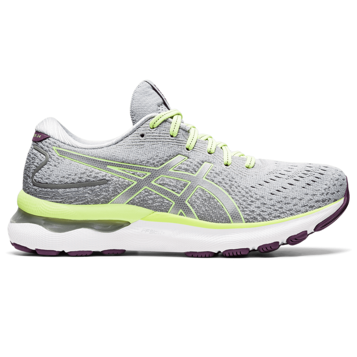 Asics Gel-nimbus 24 Piedmont Grey/Lime Green (1012B201.020)