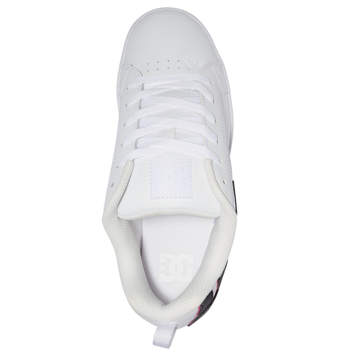 DC Shoes Court Graffik black/white/crazy pink (300678-BW1)