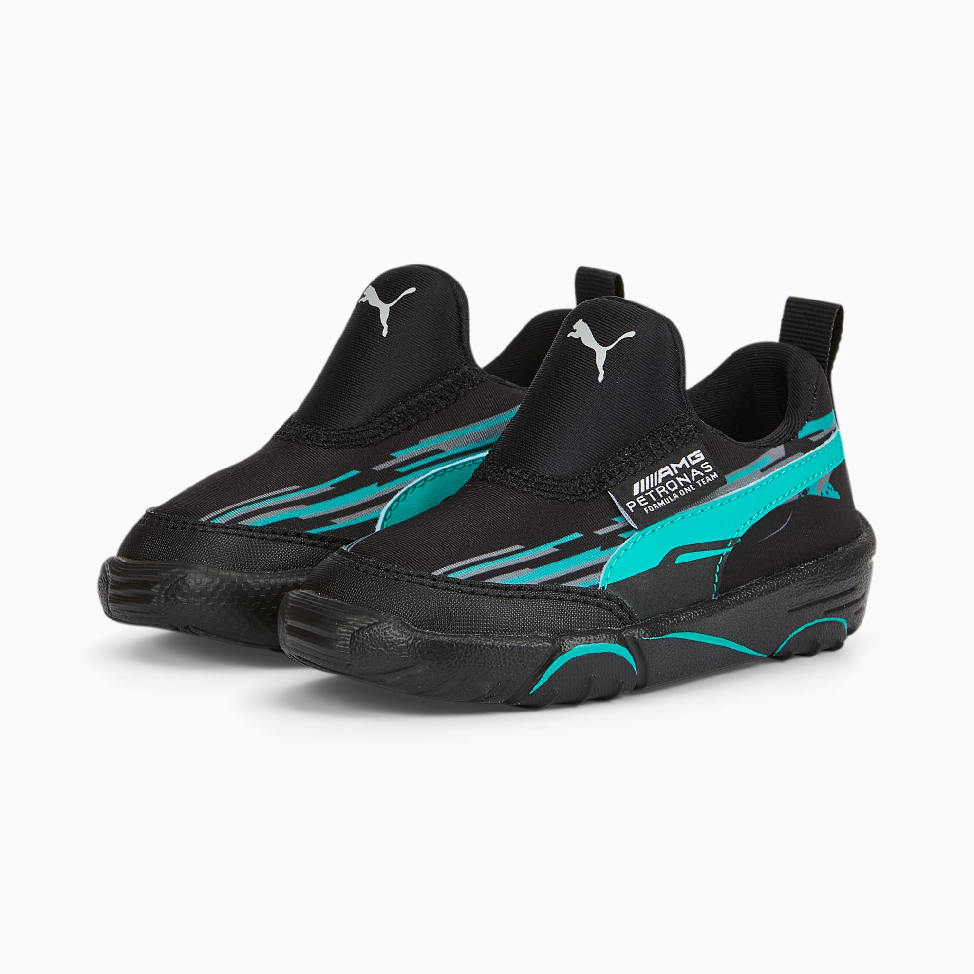 Puma Mercedes-AMG Petronas Formule 1 Bao Kart Zwart/Groen (307244-02)