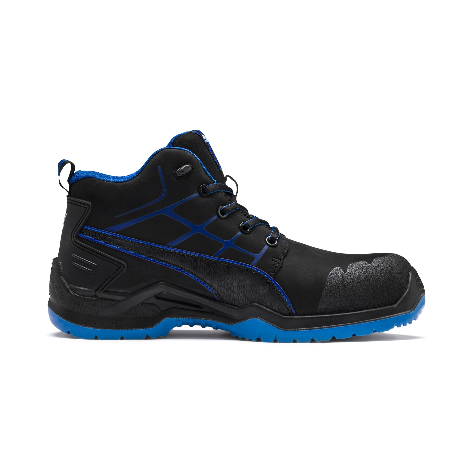 Puma Safety Shoes Krypton Blue Mid Zwart (927996-01)
