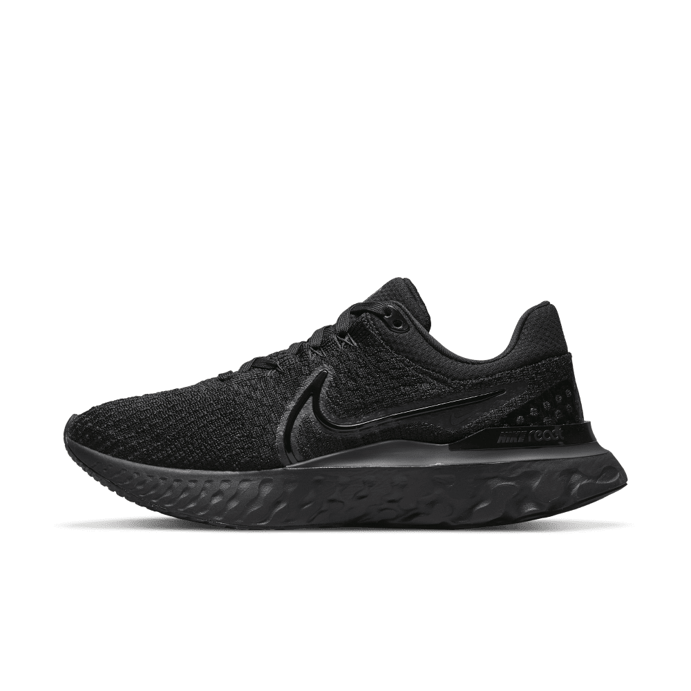 Nike React Infinity Run Flyknit 3 (straat) Zwart (DD3024-005)