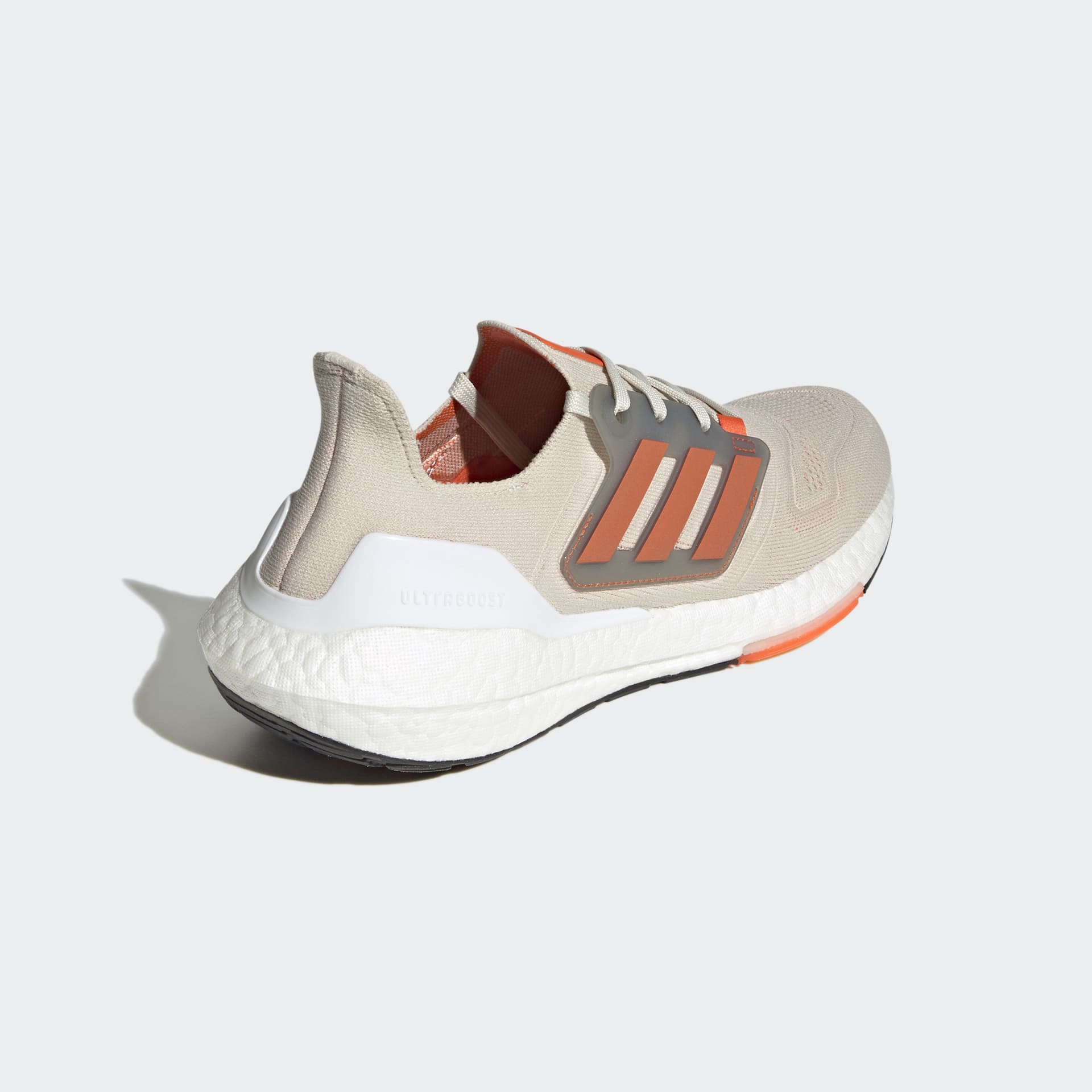 adidas Ultraboost 22 Aluminium / Impact Orange / Core Black (GX6643)