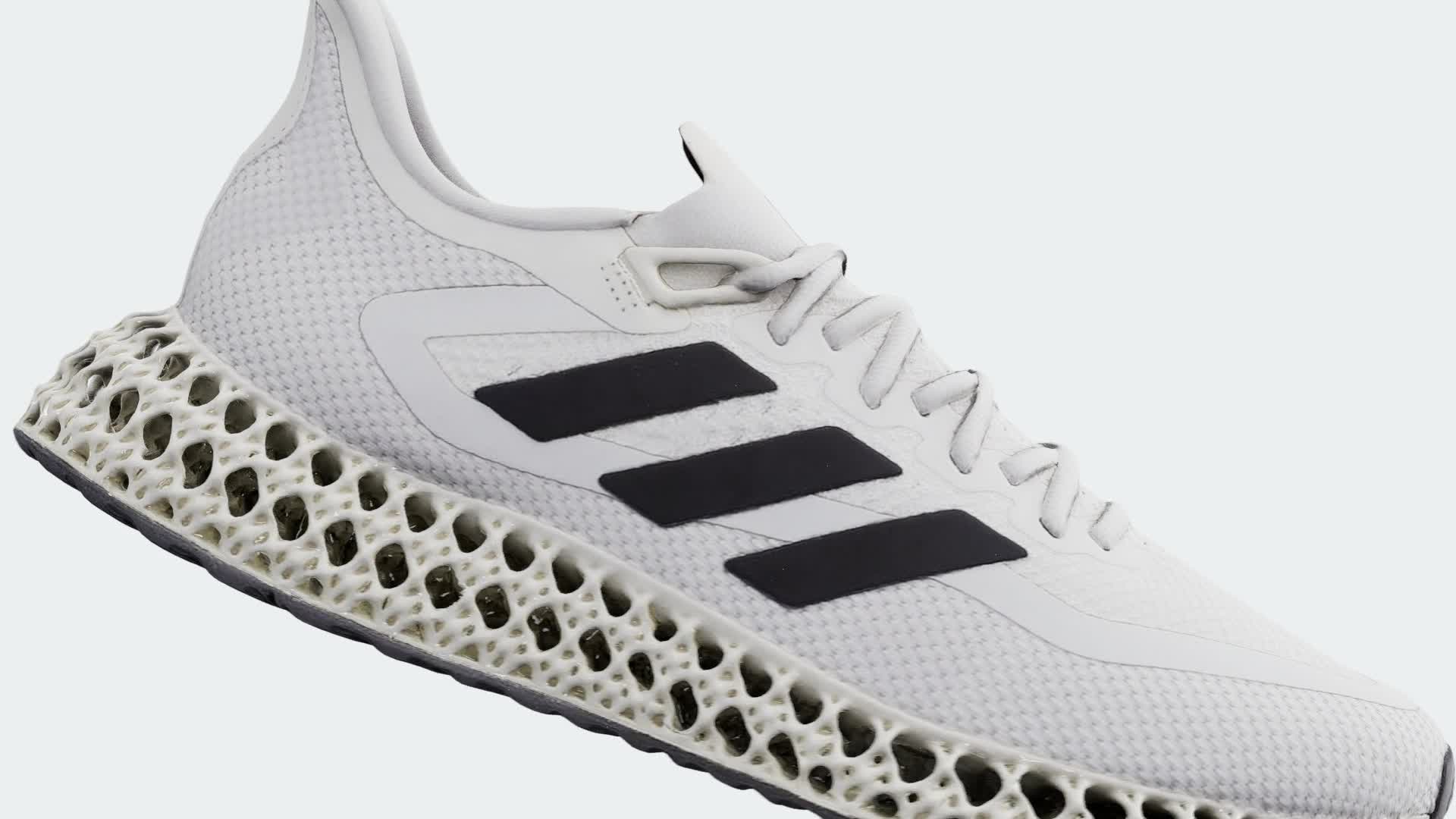 adidas adidas 4DFWD 2 Running Cloud White / Core Black / Cloud White ...