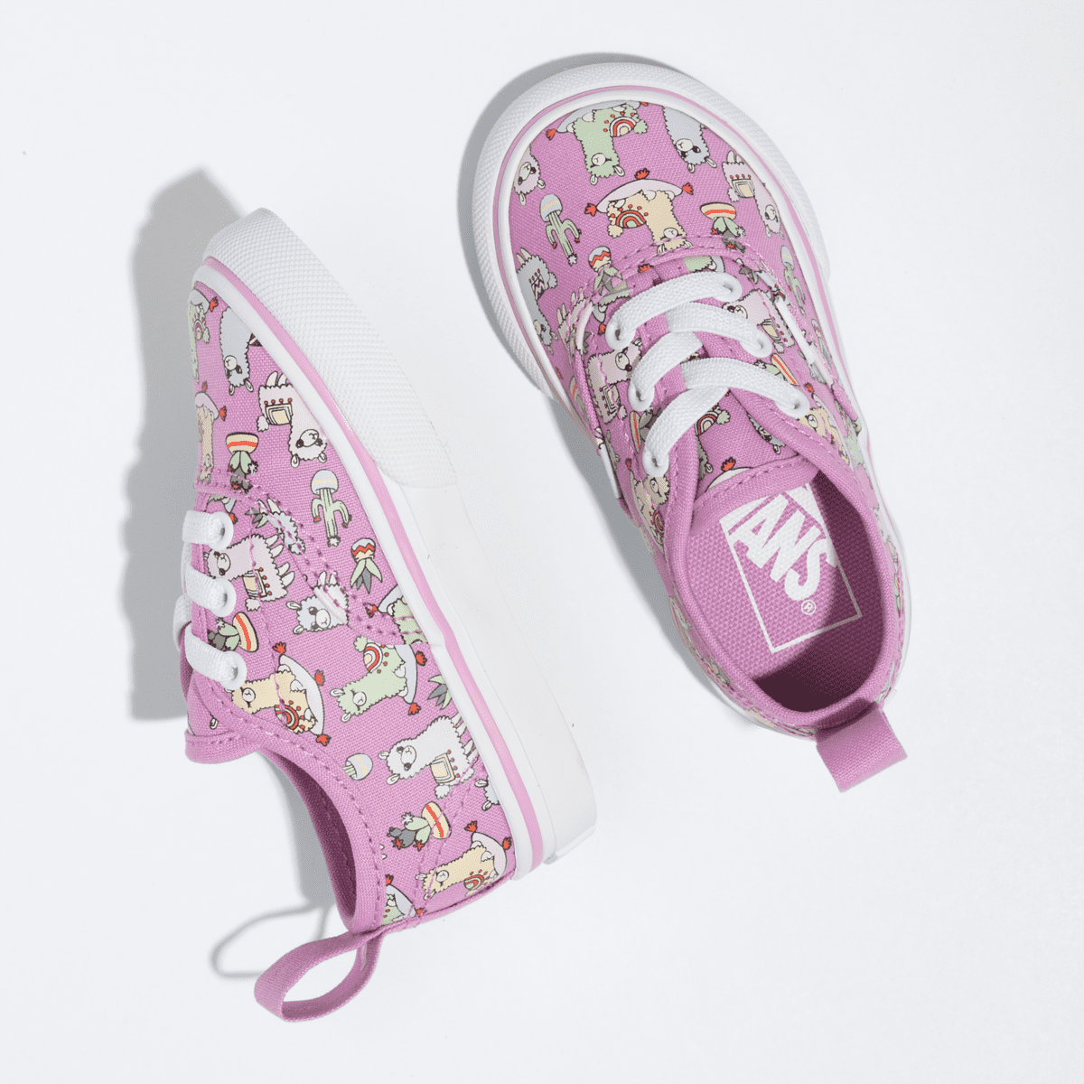 VANS Llamas Authentic Met Elastische Veters Roze (VN0A4BUY30N)