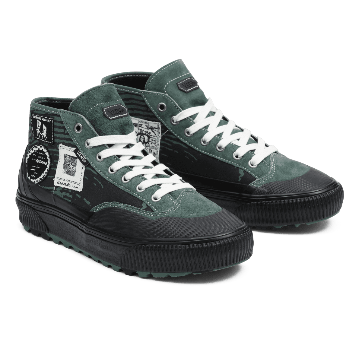VANS Vans X Former Destruct Mid Mte-1 Zwart (VN0A5KQUGRN)