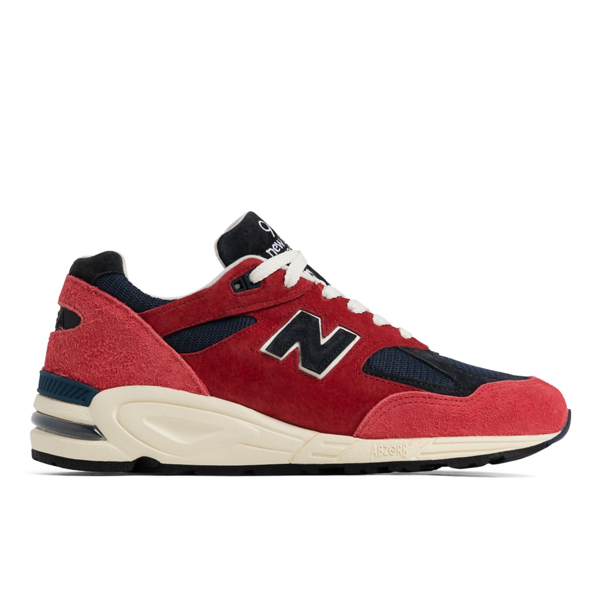 New Balance MADE in USA 990v2 Chrysanthemum / NB Navy (MR990V2-38854)