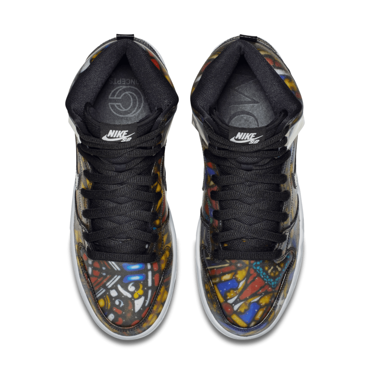 Nike SB x Concepts Dunk High Stained Glass (313171-606)