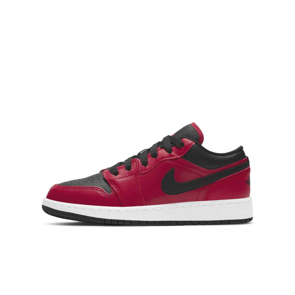 Air Jordan 1 Low Gym Red Black (GS) (553560-605)
