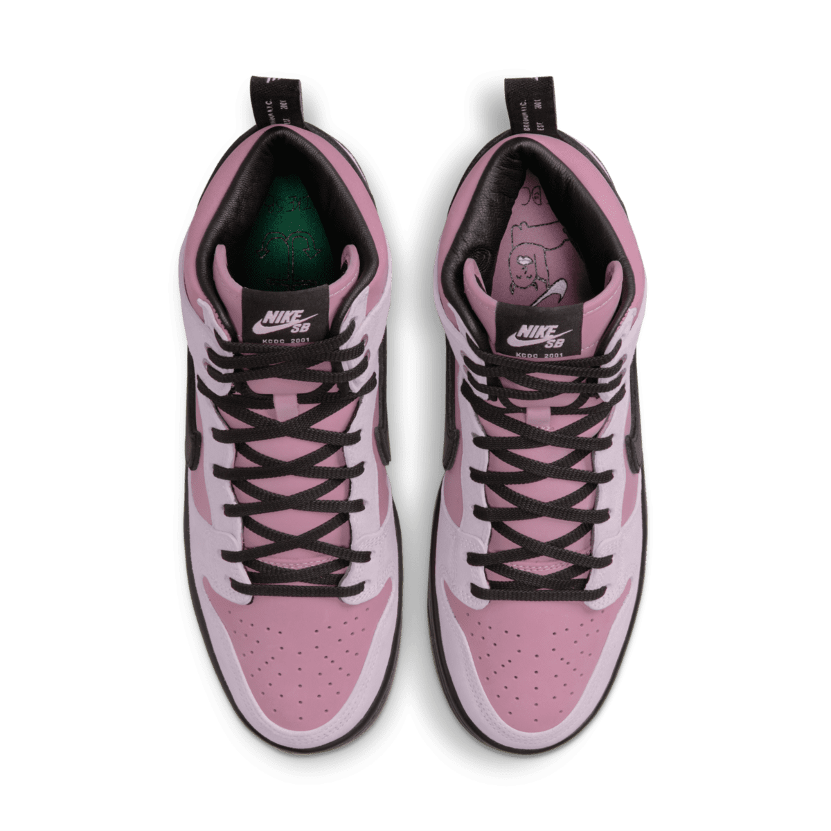 Nike SB x KCDC Dunk High Pink (DH7742-600)