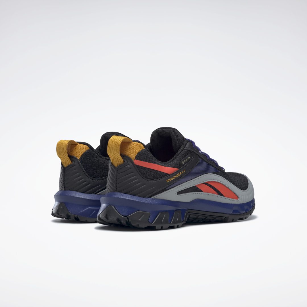 Reebok Ridgerider 6 Gore-Tex Schoenen Core Black / Bold Purple / Orange ...