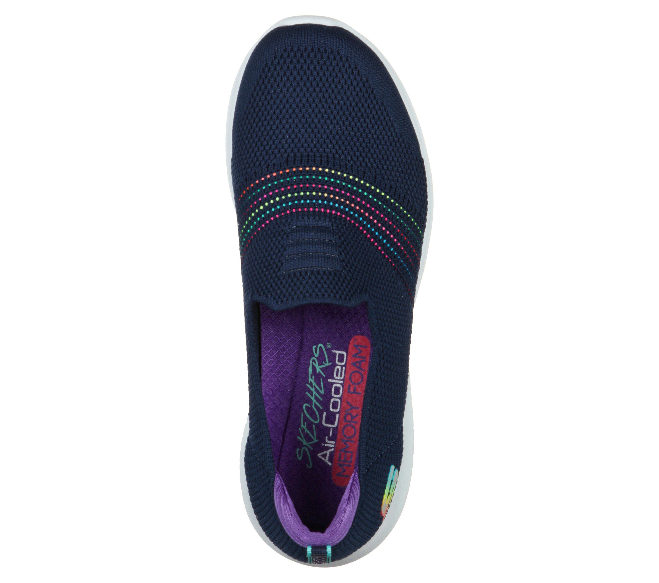 Skechers Ultra Flex - Serene Aura - Marine / Multi (149179-NVMT)