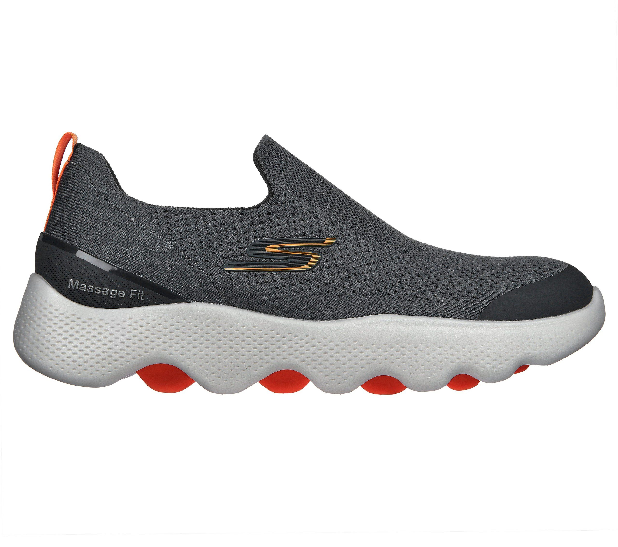 Skechers GO WALK Massage Fit - Tidal - Houtskool (216401-CHAR)