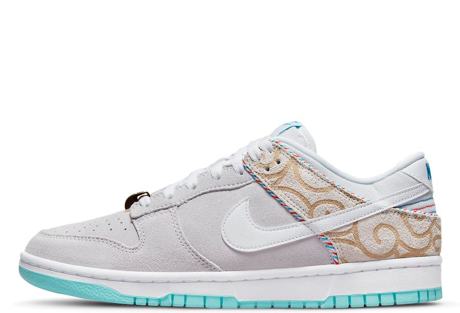 Nike Dunk Low Barber Shop Grey (DH7614-500)