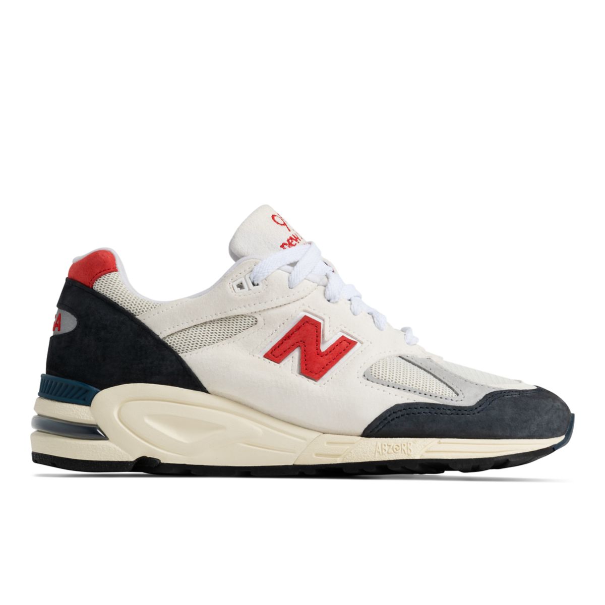 New Balance MADE in USA 990v2 NB Navy / Sea Salt (MR990V2-37961)