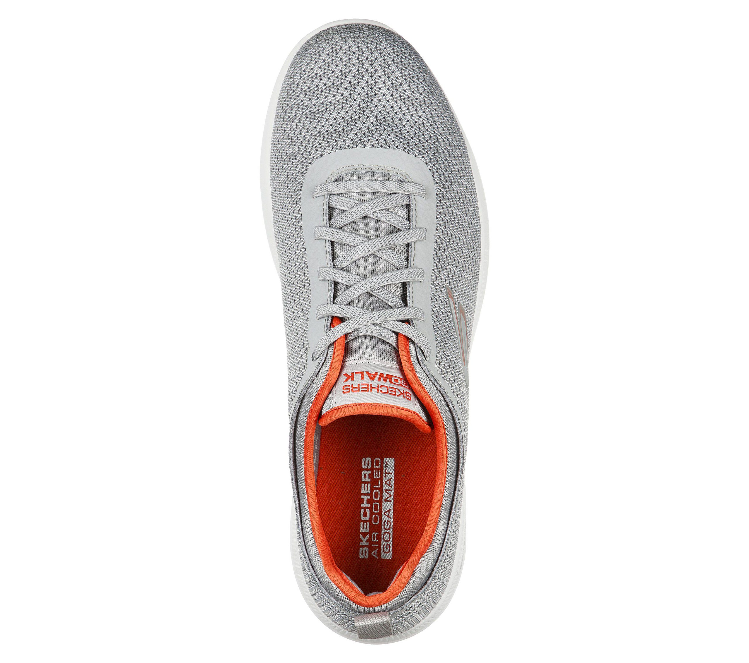 Skechers GO WALK Stability - Progress - Grijs / Oranje (216142-GYOR)