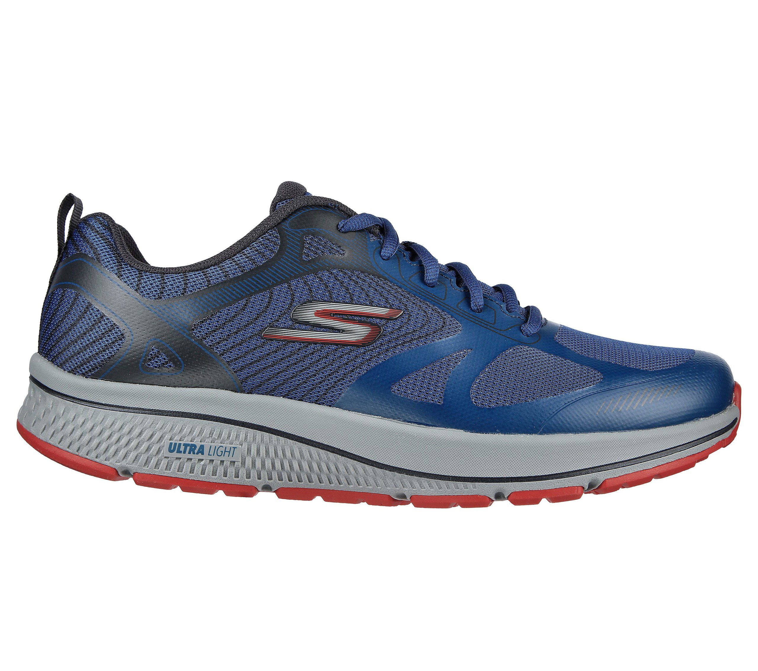 Skechers GOrun Consistent - Fleet Rush - Marine / Rood (220035-NVRD)