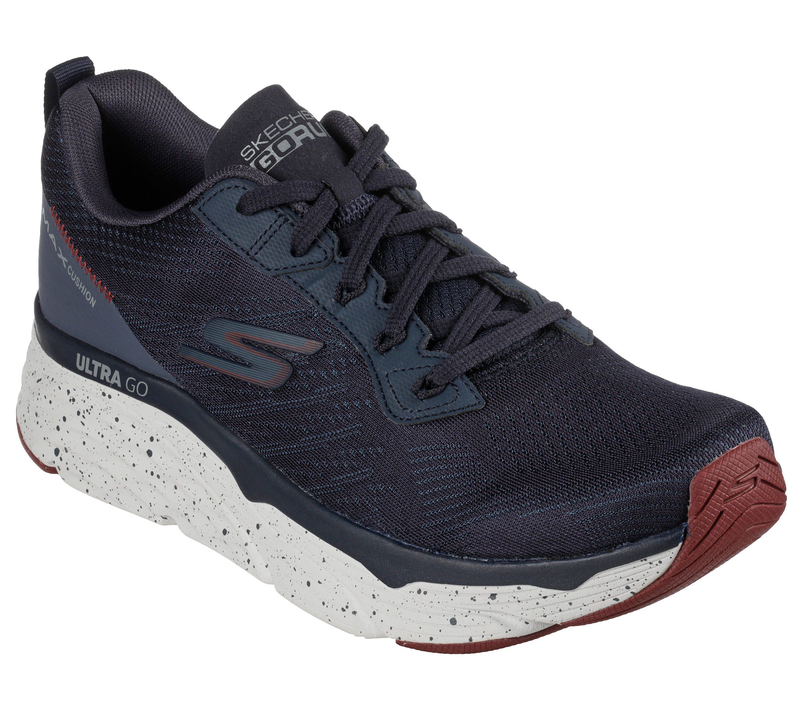 Skechers Max Cushioning Elite - Limitless Intensity - Marine / Rood ...