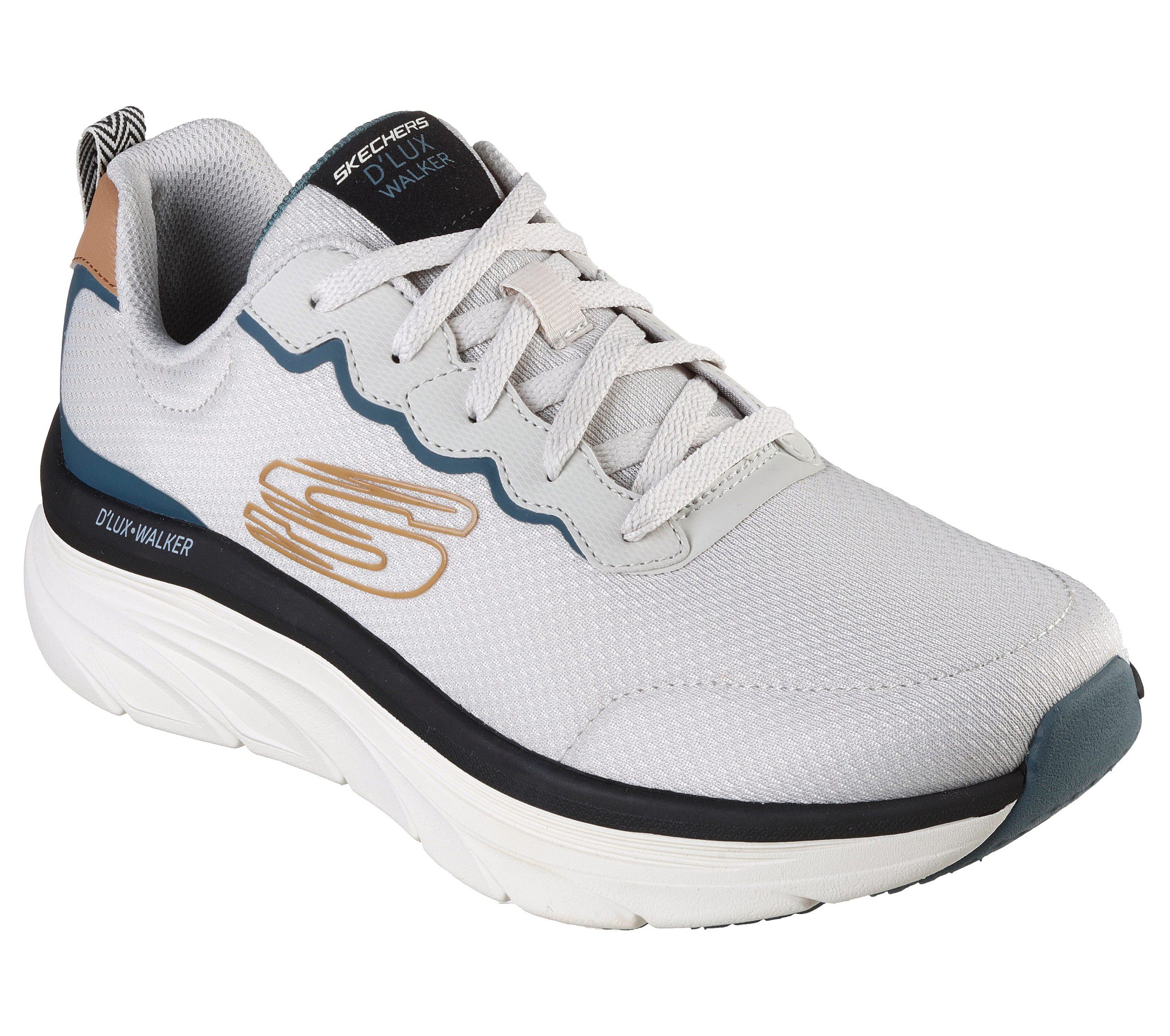 Skechers Relaxed Fit: D'Lux Walker - Scrambler - Gebroken Wit (232264-OFWT)