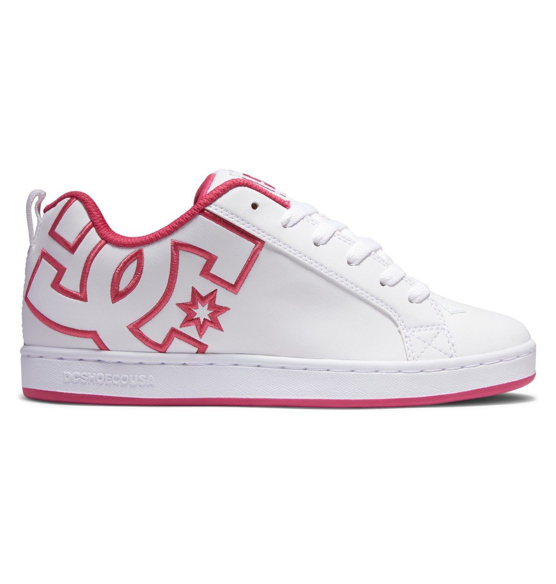 DC Shoes Court Graffik white/crazy pink/white (300678-WCI)