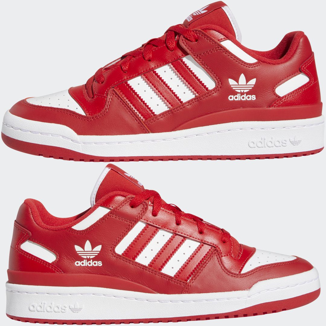 adidas Forum Low Scarlet / Cloud White / Scarlet (HQ1495)