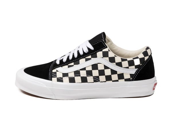 Vans Vault OG Old Skool LX Black / Classic White Checkerboard ...