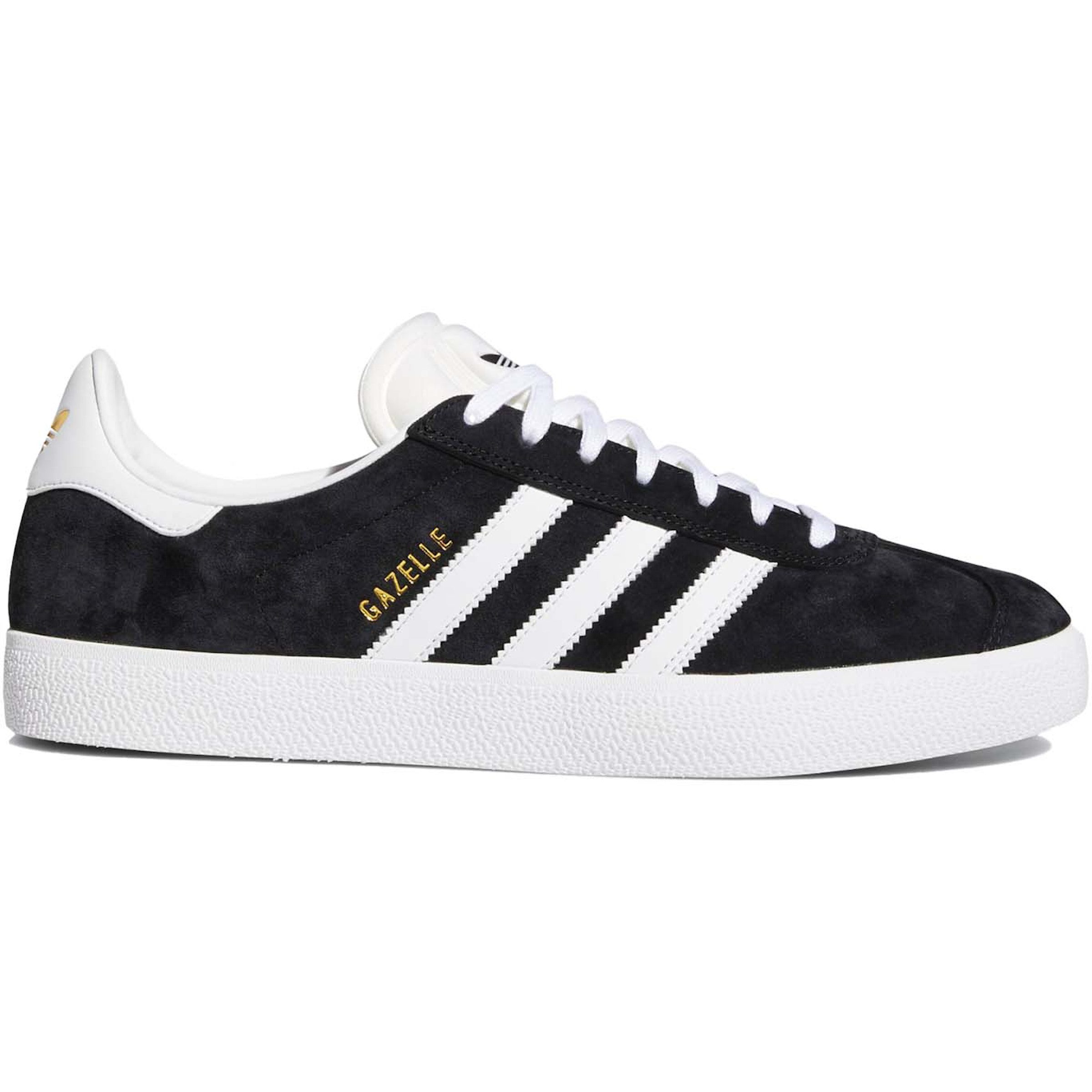 adidas Gazelle ADV Black White Gold (FX6563)