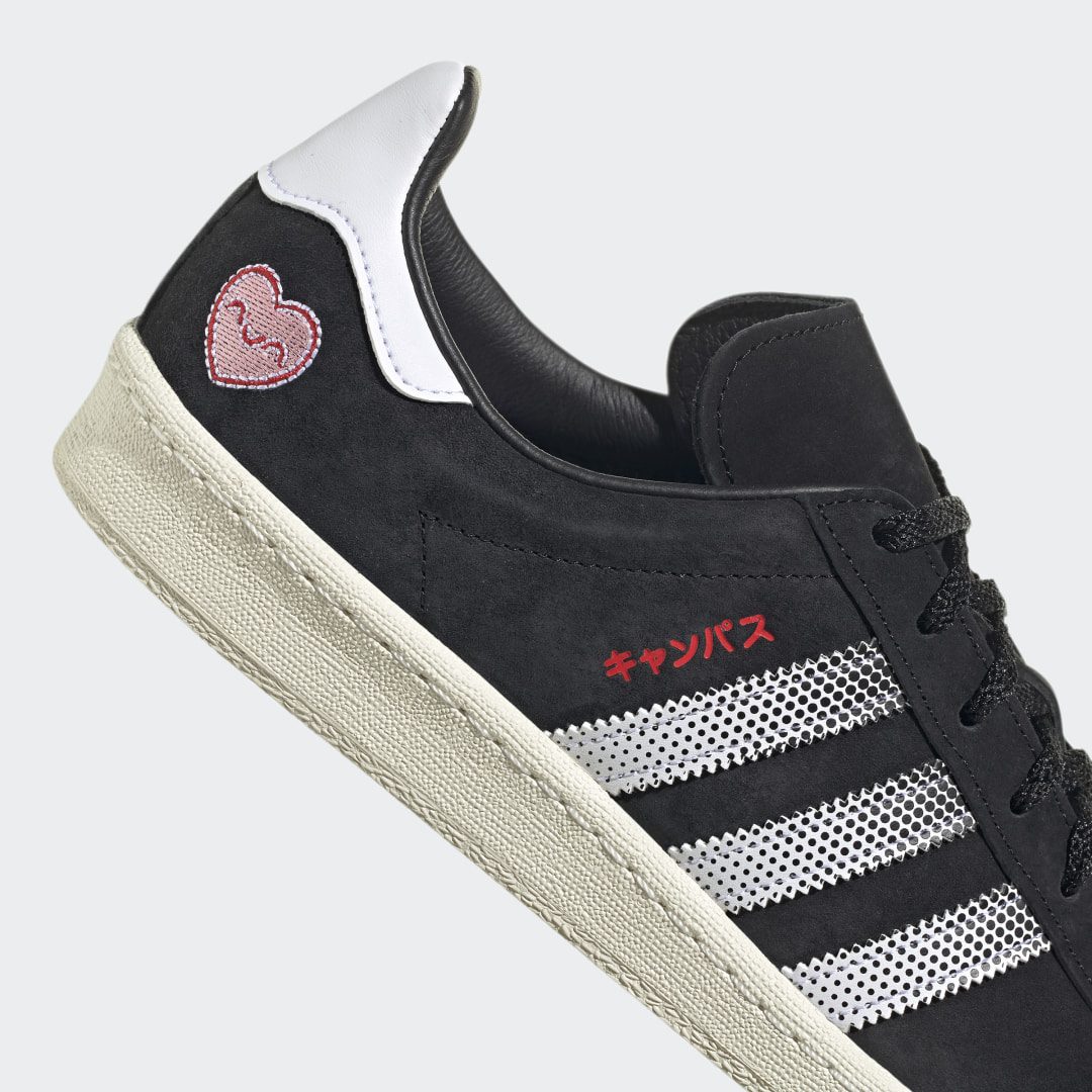 adidas Campus 80s Core Black / Cloud White / Off White (GY4586)