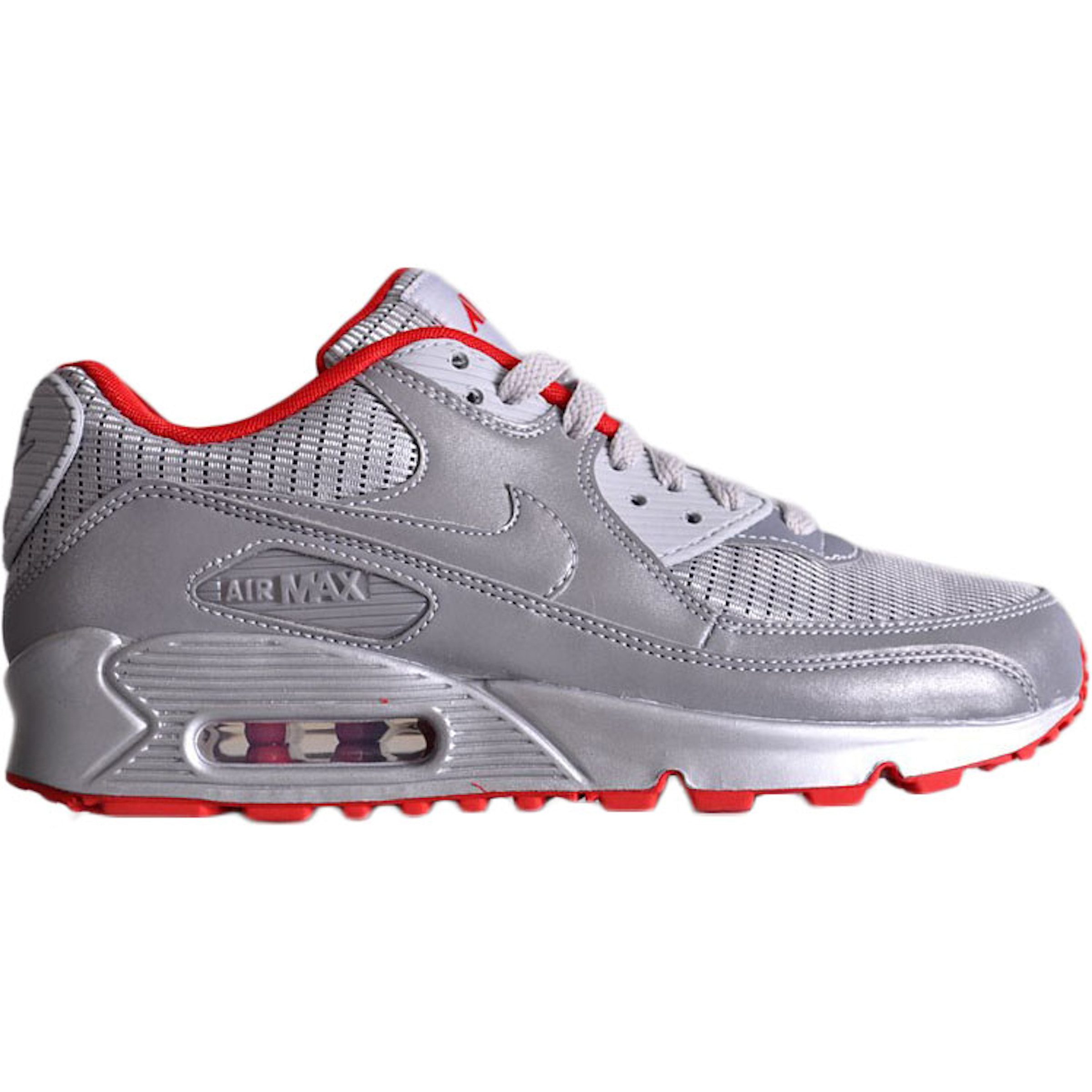 Nike Air Max 90 Air Attack Pack Metallic Silver Red (325018-009)