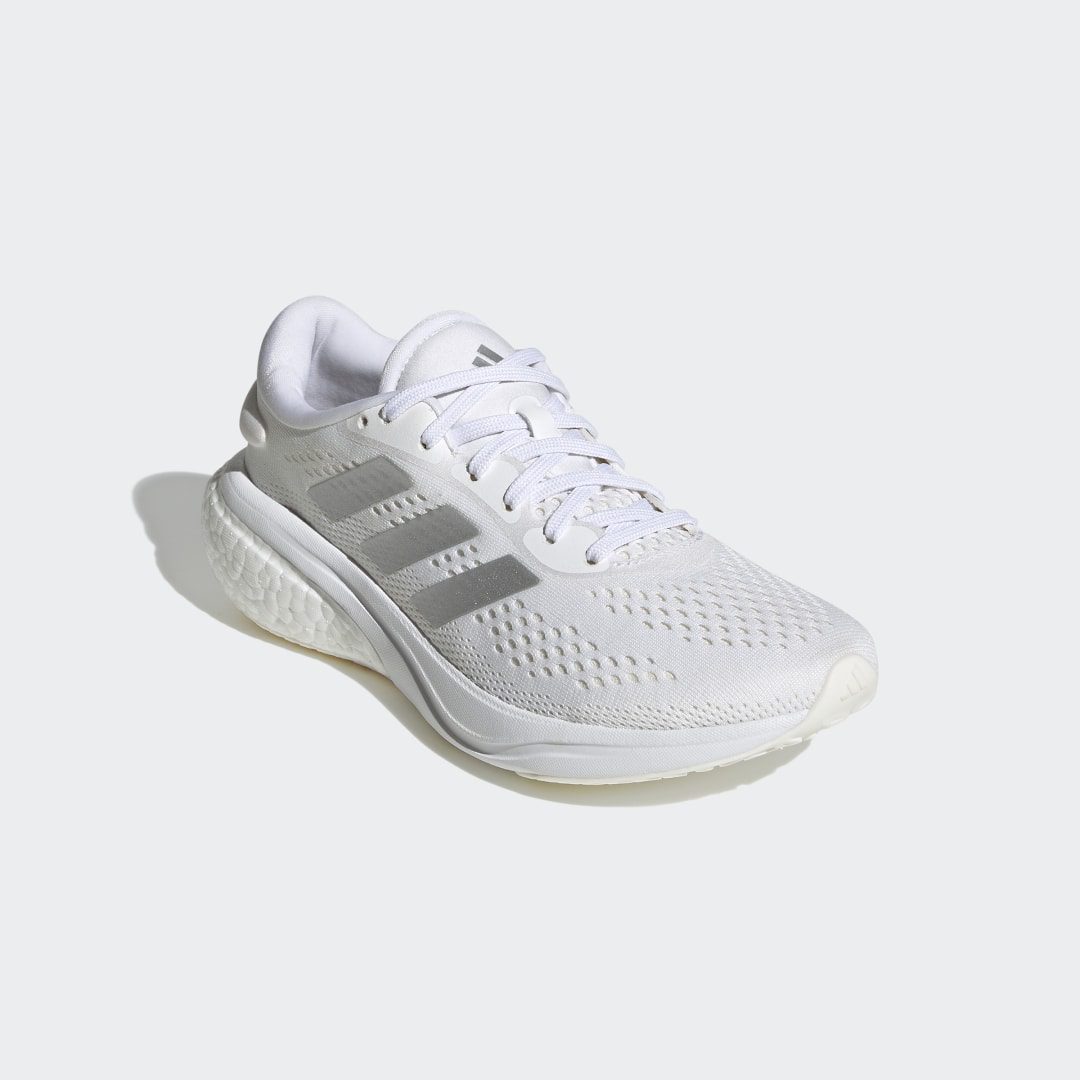 adidas Supernova 2 Running Cloud White / Silver Metallic / Cloud White ...