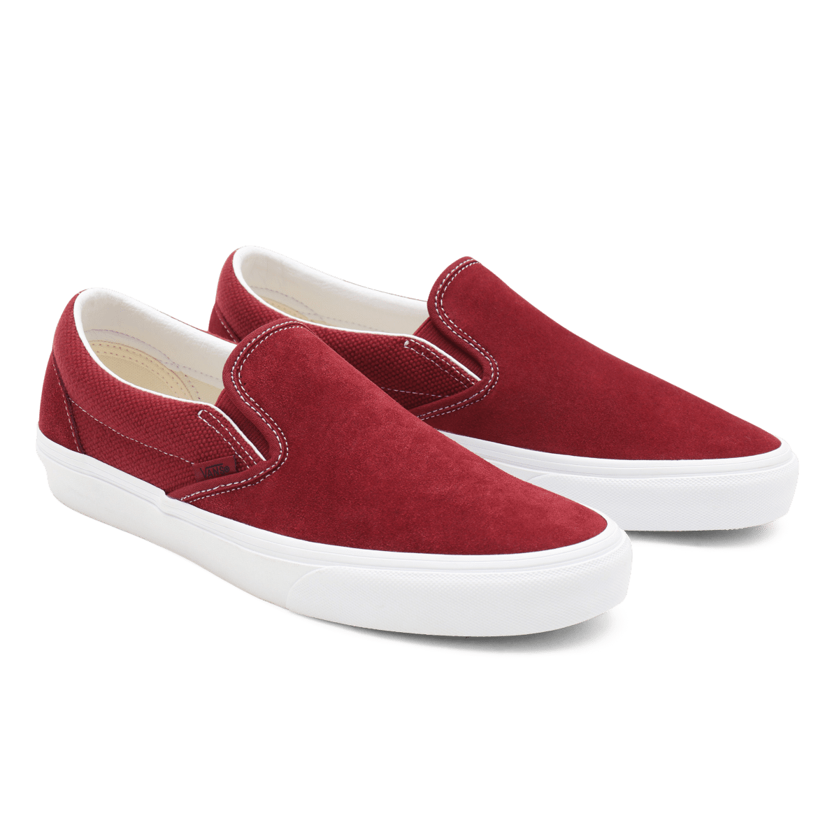 VANS Heavy Textures Classic Slip-on Rood (VN0A33TB9HU)