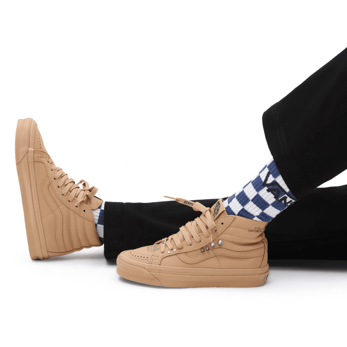 VANS Vault By Vans X Ttswtrs Og Sk8-hi Lx Punk Zwart (VN0A5FBFJM3)