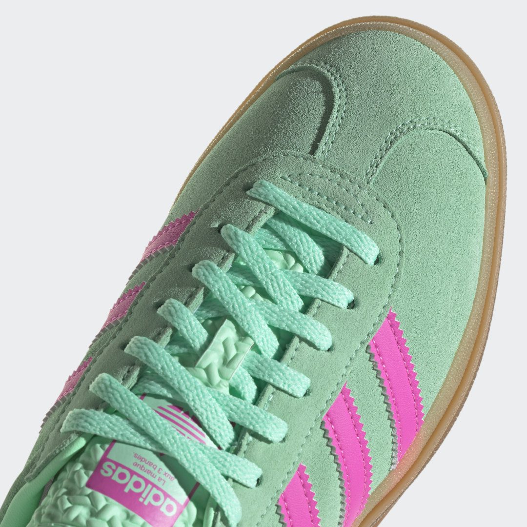 adidas Gazelle Bold Pulse Mint / Screaming Pink / Gum M2 (H06125)