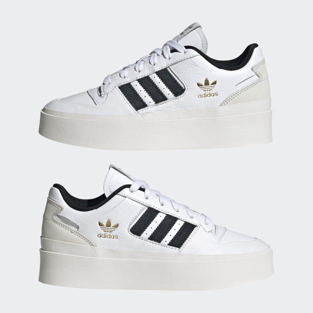 adidas Forum Bonega Cloud White / Core Black / Gold Metallic (IG9649)