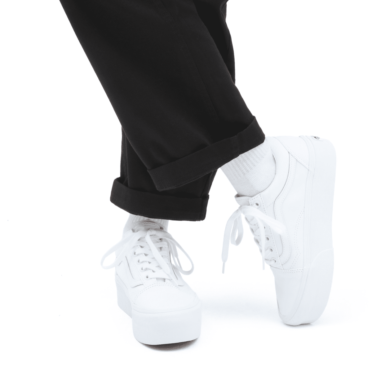 VANS Old Skool Stackform Wit (VN0A7Q5MW00)