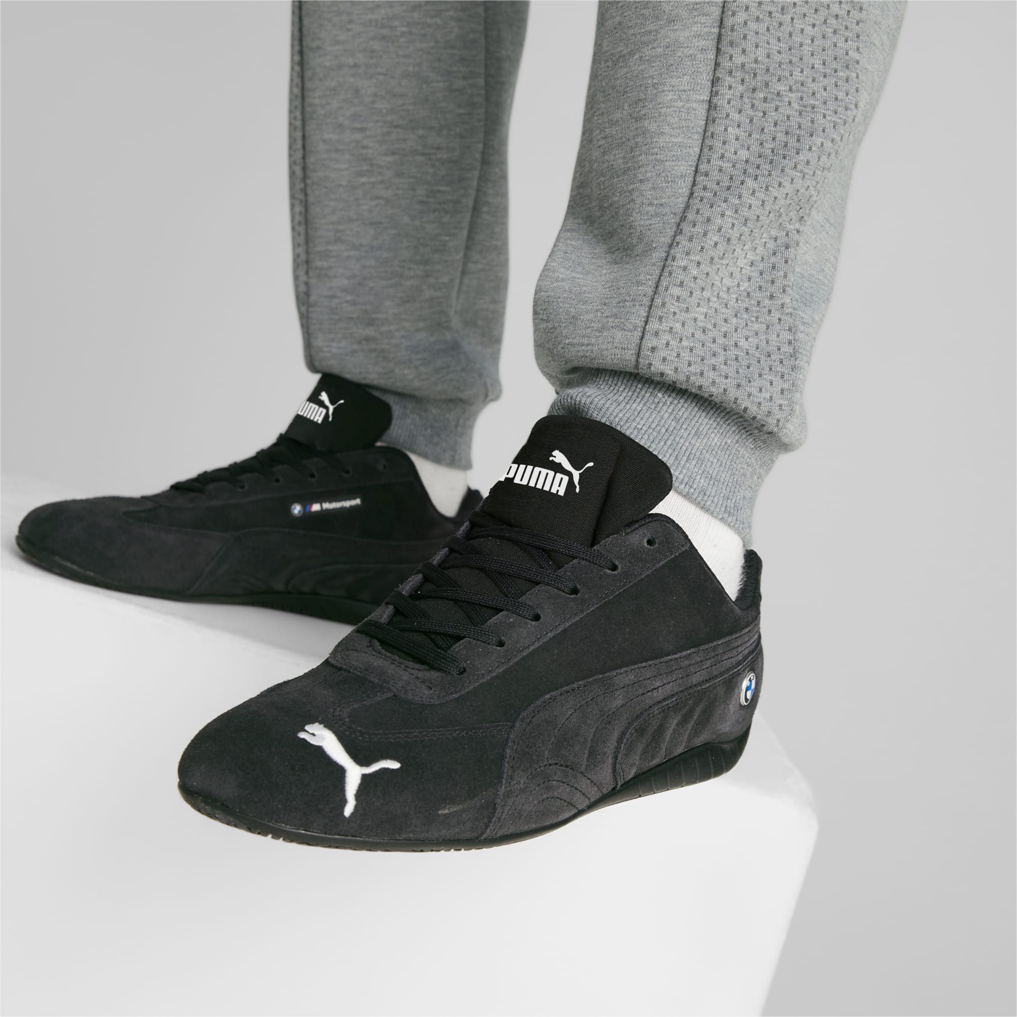 Puma BMW M Motorsport Speedcat rijschoenen Zwart (307494-01)