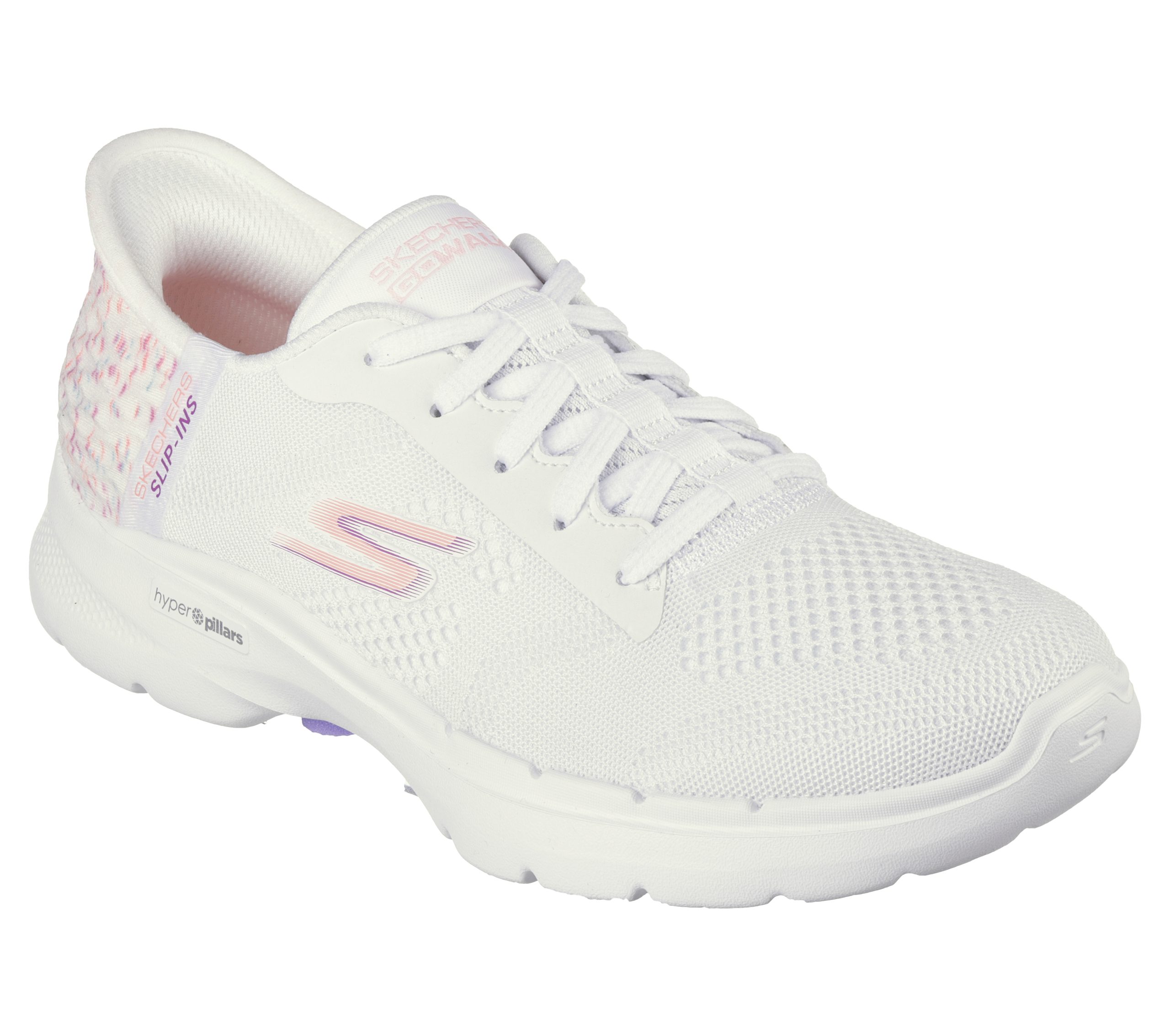 Skechers Skechers Slip-Ins: GO WALK 6 - Vivid Idea - Wit / Multi ...