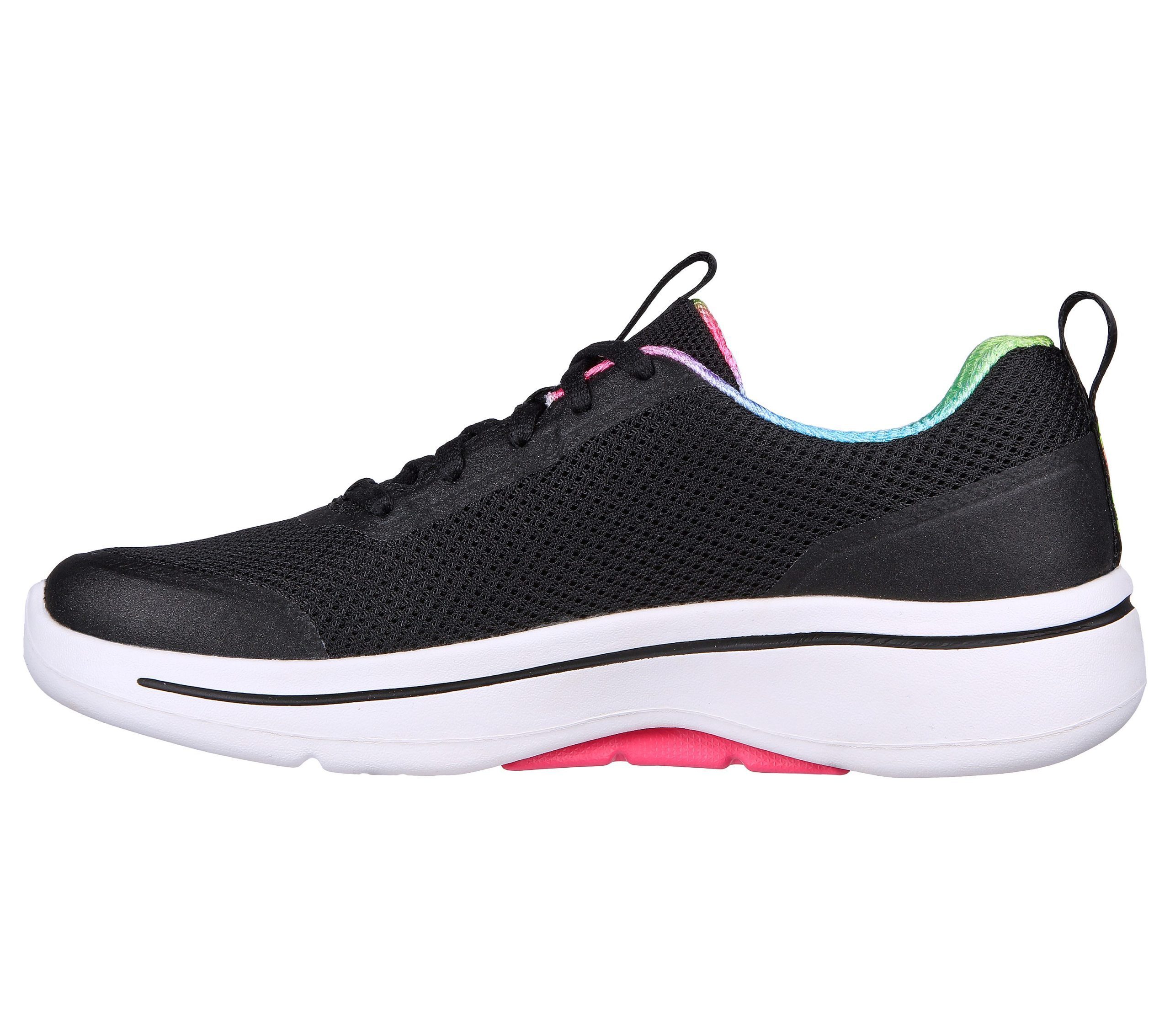 Skechers Skechers GO WALK Arch Fit - Fun Voyage - Zwart / Heet Roze ...