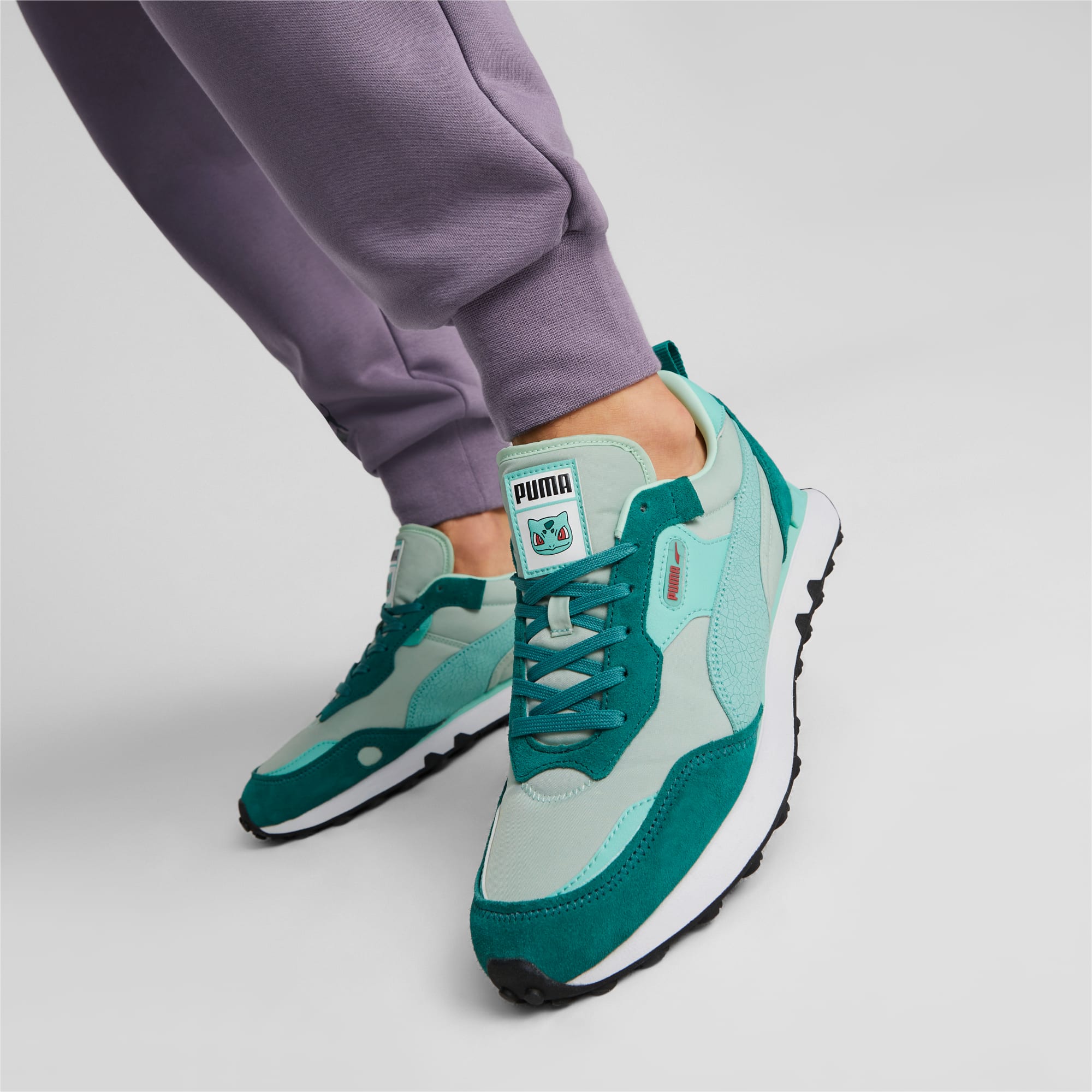 Puma x POKÉMON Rider FV Bulbasaur (387324-01)