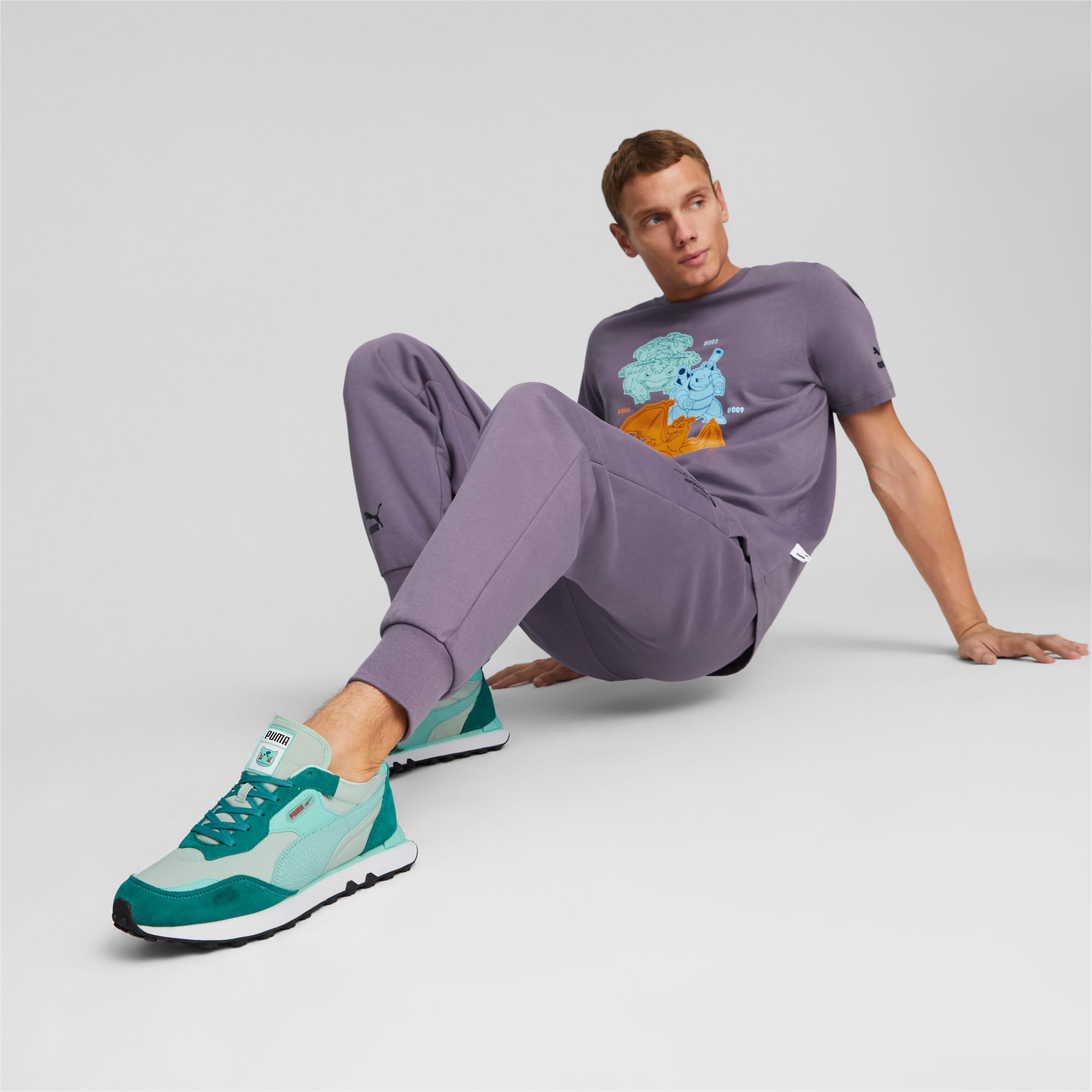 Puma x POKÉMON Rider FV Bulbasaur (387324-01)